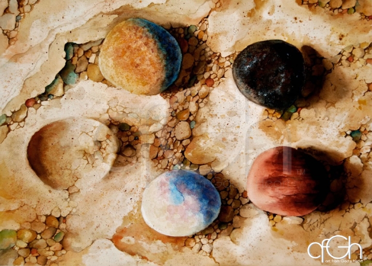 Five Stones - Art From Gods Heart