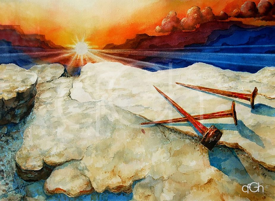 Prophetic art through watercolor painting